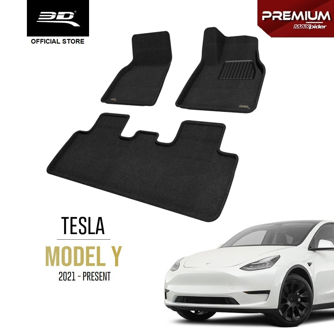 TESLA MODEL Y [2021 - PRESENT] - 3D® PREMIUM Car Mat